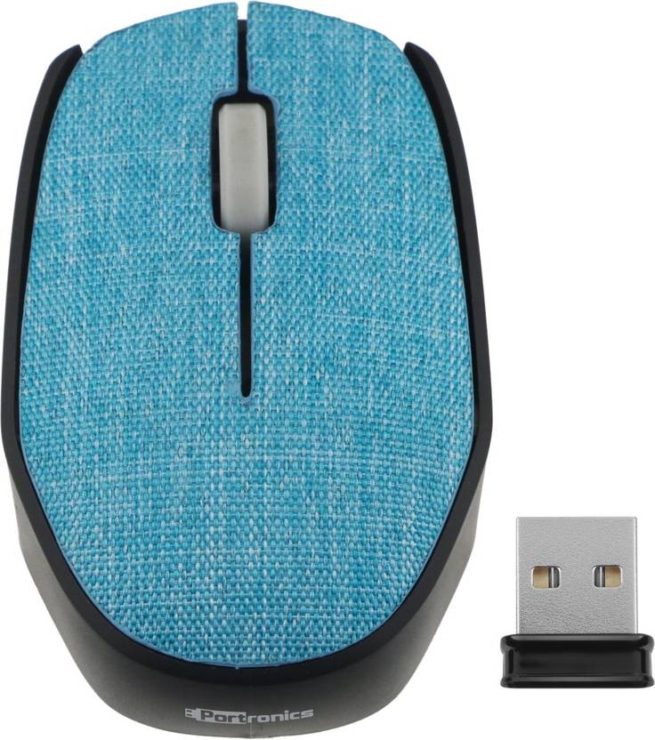 Portronics POR-828 Fabrik Wireless Mouse Wireless Optical Mouse ...