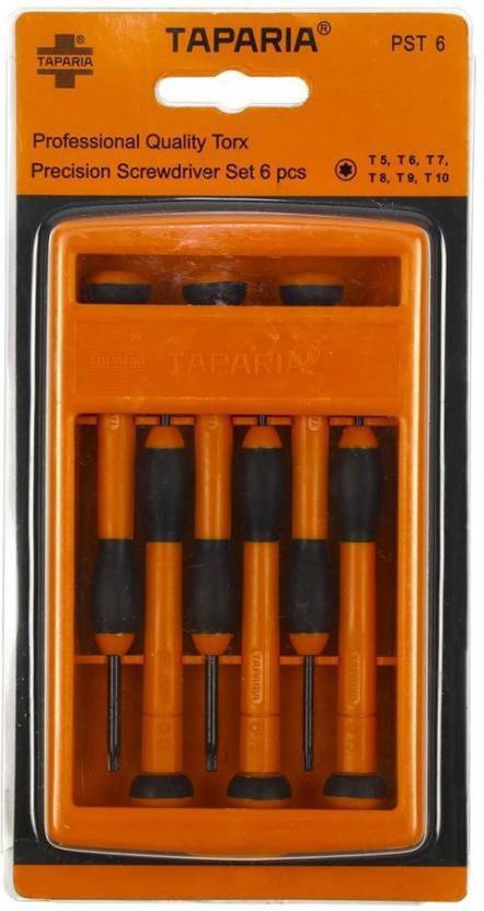 TAPARIA PSFP6 Precision Screwdriver Set Price in India - Buy TAPARIA PSFP6 Precision Screwdriver ...