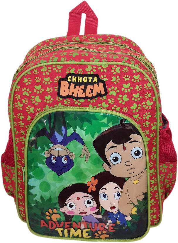 Kidoz Kingdom CHHOTA BHEEM SCHOOL BAG FOR KIDS 14 INCH 2.5 L Backpack ...