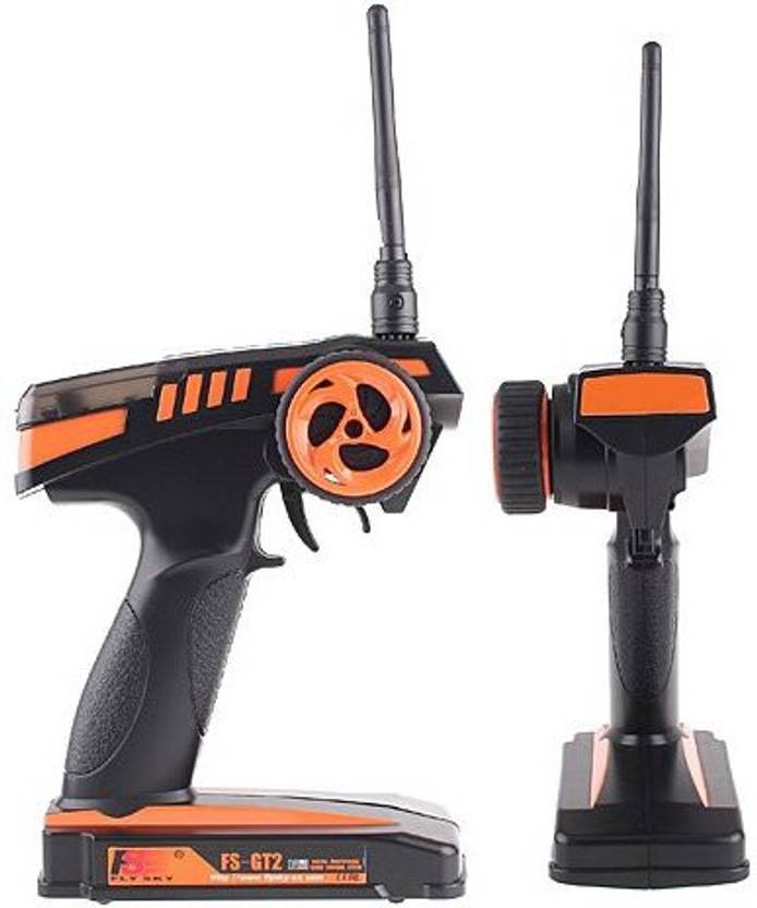 KINGZER Fs-Gt2 2Ch 2.4 Ghz Radio Remote Control Transmitter Receiver Rc ...