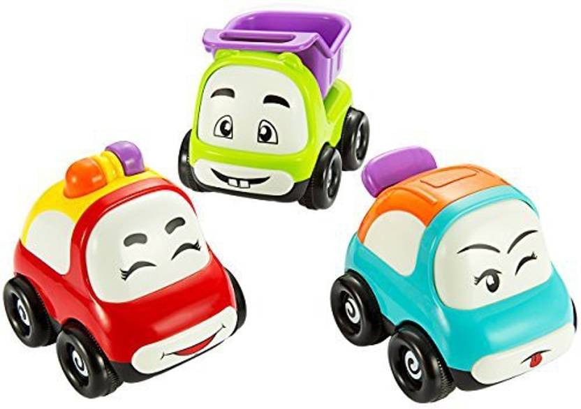 Generic Pictek Cars Toy, Set Of 3 Play Vehicles, Push And Go Friction ...