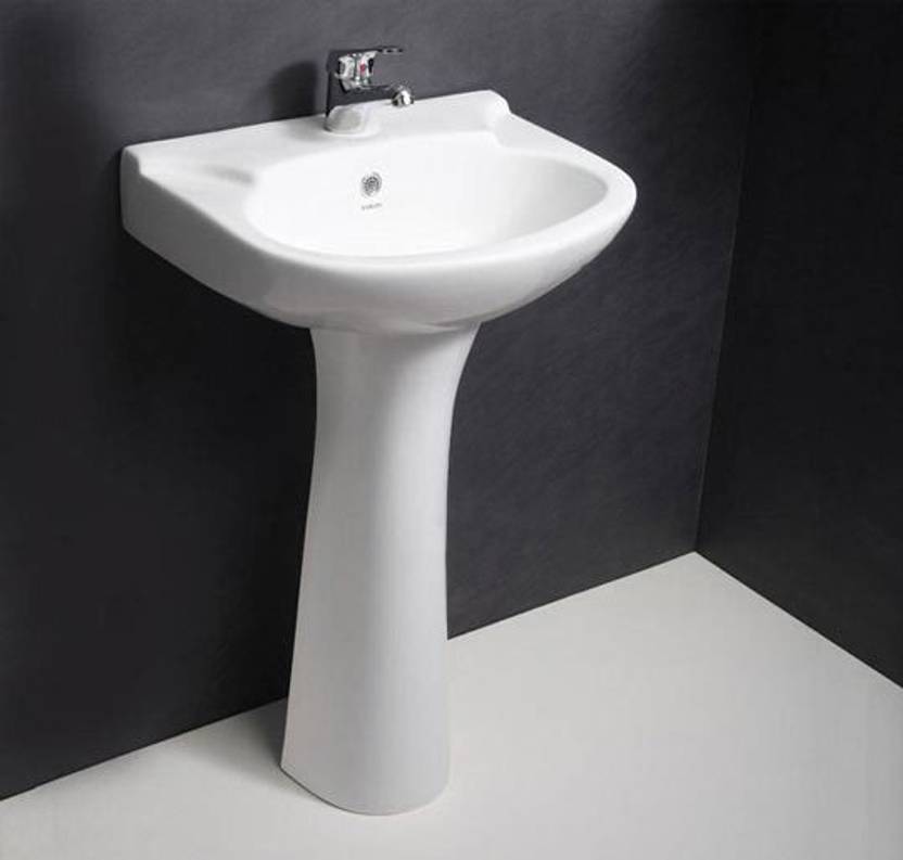 Hindware Full Pedesatal Wash Basin Complete Set Alto 10091 (50X40 ...