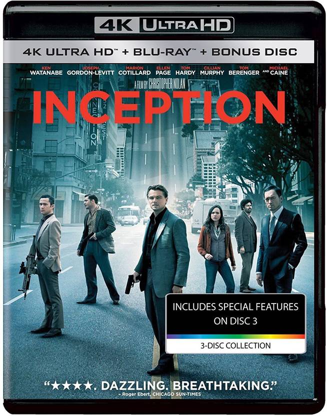 Inception (3-Disc Box Set) Price in India - Buy Inception (3-Disc Box ...