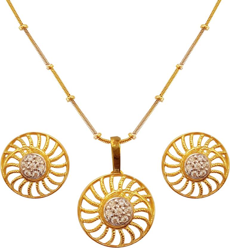 Jewel One Alloy Yellow Jewellery Set Price in India - Buy Jewel One ...