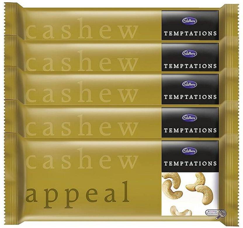 Cadbury Temptations Cashew Appeal Chocolate Bars Price in India - Buy ...