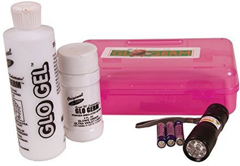 Reception Area Seating Glo Germ Kit With UV Light - Gel & Powder For ...