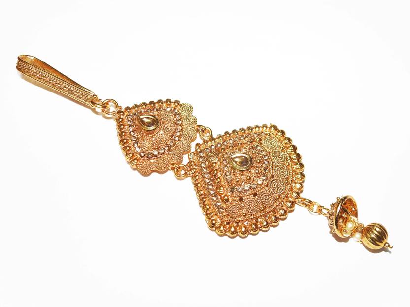 Style Up Fashion Golden Finish Round Shape Designer Wonderful ...