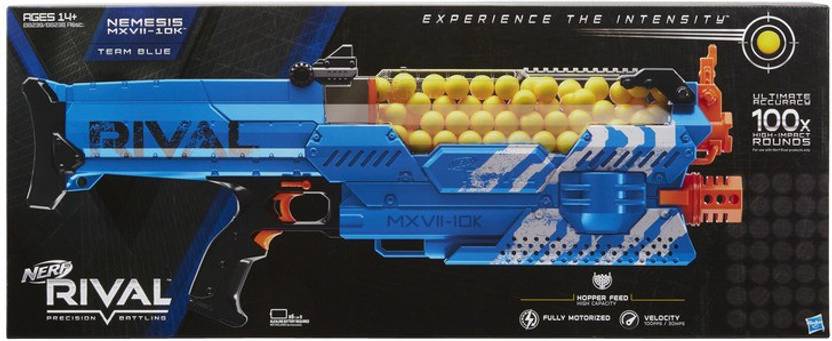 Nerf Rival Nemesis Blue Guns & Darts - Rival Nemesis Blue . shop for ...