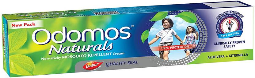 Dabur ODOMOS NATURAL MOSQUITO REPELLENT CREAM 25 gm - Buy Baby Care ...