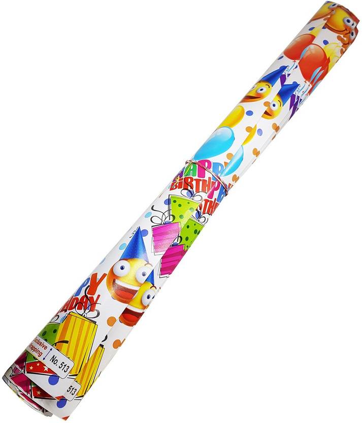 FULLY Printed Paper Gift Wrapping Paper Pack of 30 sheets Printed ...