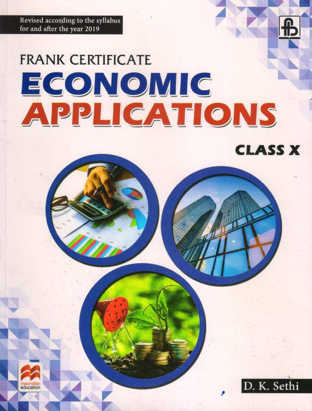 Icse Frank Certificate Economic Applications - Class 10: Buy Icse Frank ...