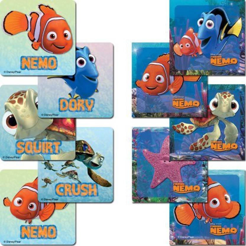 Smilemakers Disney Finding Nemo Sticker Pack - Birthday Party Favors ...