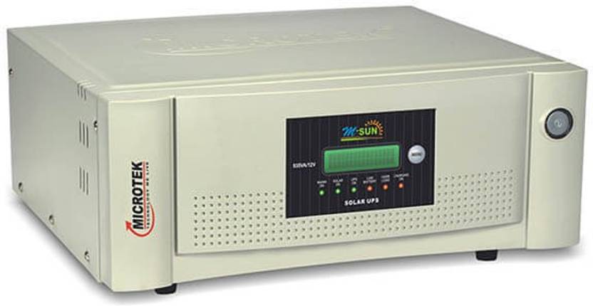 Microtek M-SUN SOLAR Inverter UPS 935VA / 12V Pure Sine Wave Inverter ...
