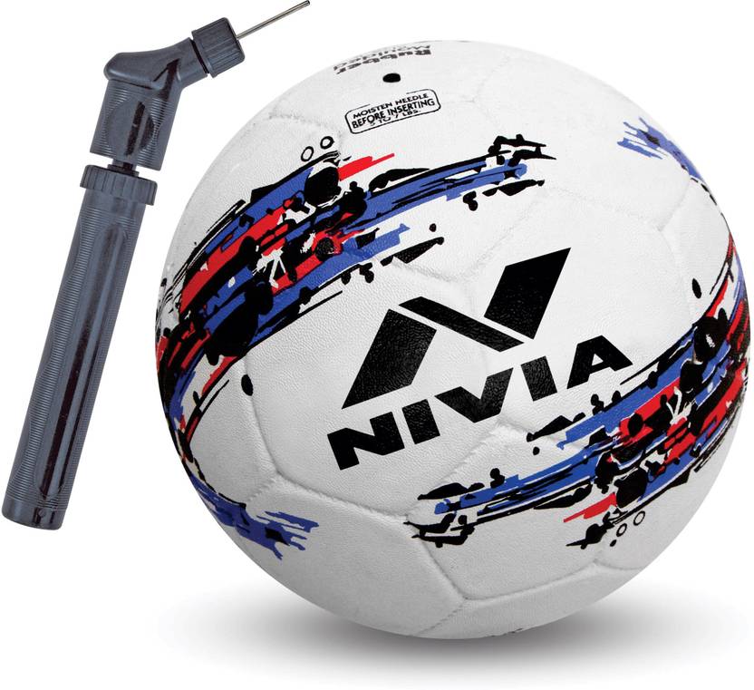 NIVIA STORM FOOTBALL+ BALL PUMP - DOUBLE ACTION Football Kit - Buy ...