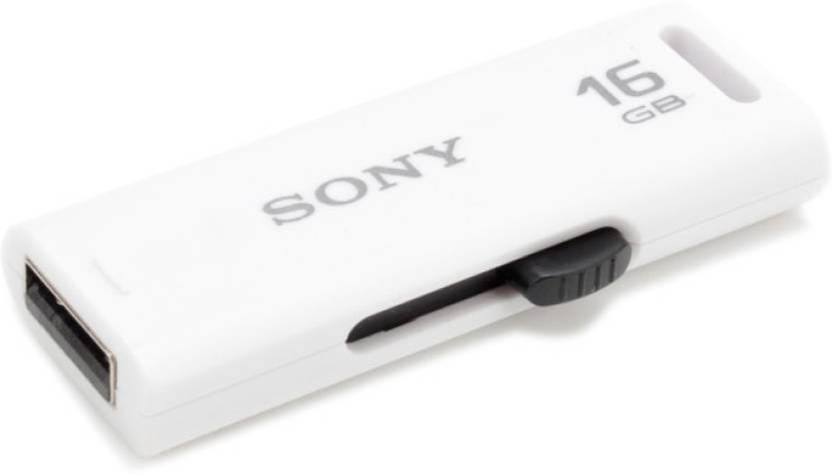 SONY USB Flash Drive White 16 GB Pen Drive - SONY : Flipkart.com