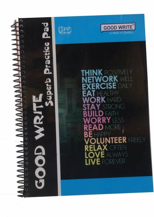 Good Write A4 Spiral Note Book, 300 Pages , Pack of 10 A4 Notebook ...