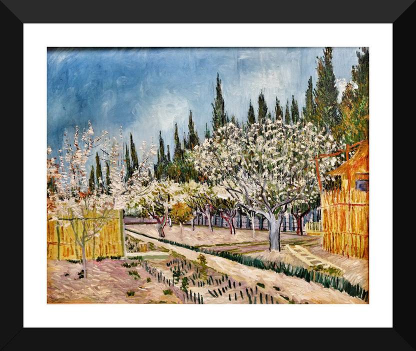 Untitled - (Tree With Snow) by Vincent Van Gogh - "Vincent Van Gogh ...