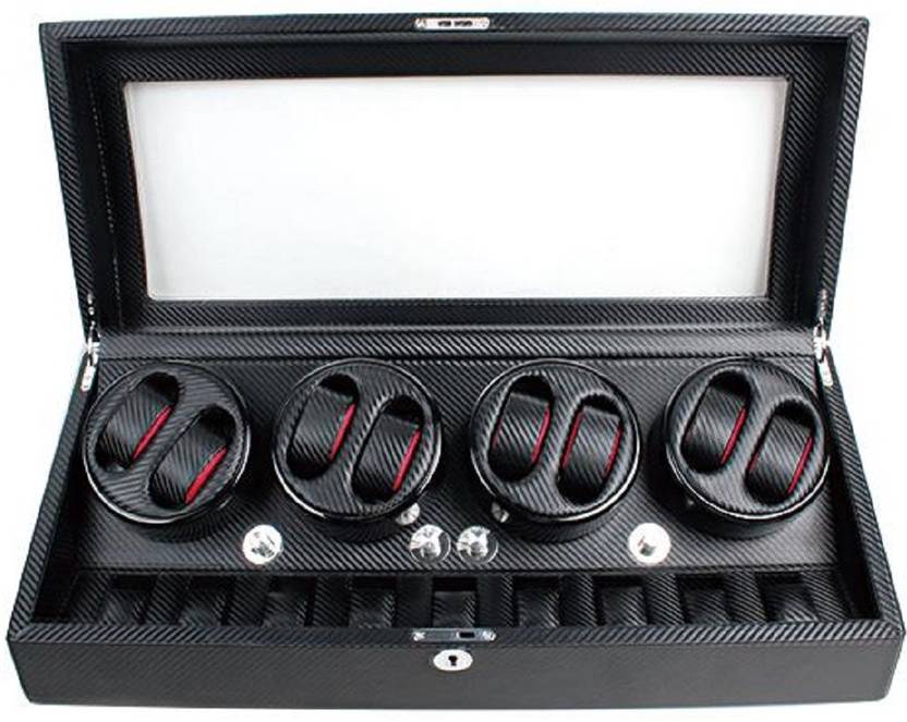 Medetai Luxury Automatic Watch Winder Display Box Case 8+9 Storage ...