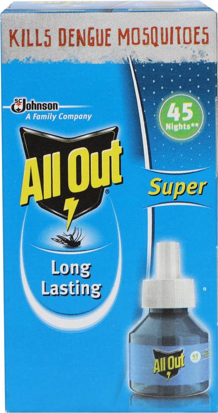All Out Liquid Mosquito Vaporiser Refill Price in India - Buy All Out ...
