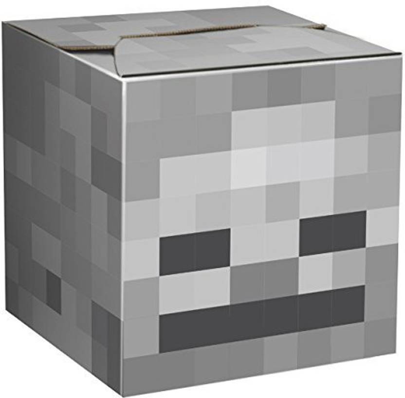 Generic Minecraft Skeleton Head Costume Mask - Minecraft Skeleton Head ...