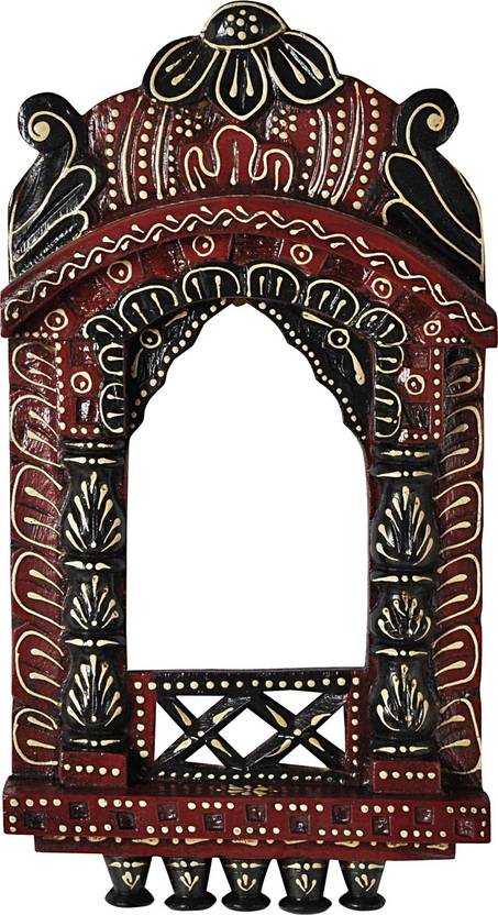 Lal Haveli Photo Frame For Wall Décor Wood Jharokha Price in India ...