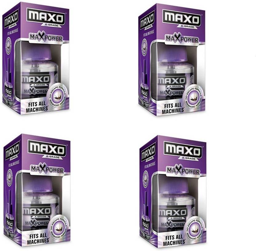 Maxo Liquid Vaporiser Refill Fits all Machine for Allout and Good Night ...