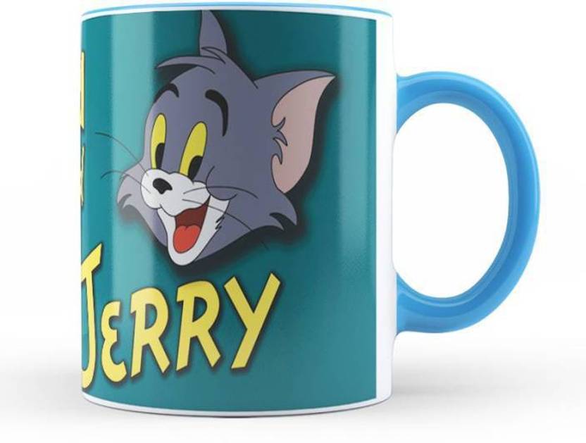 MUGKIN S81 Tom & Jerry Official Cartoon light Ceramic Coffee Mug Price ...