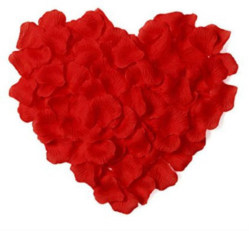 Shrih 500 Artificial Rose Petals for Party/Wedding Decoration Red Rose ... Shrih 500 Artificial Rose Petals for Party/Wedding Decoration Red Rose ...