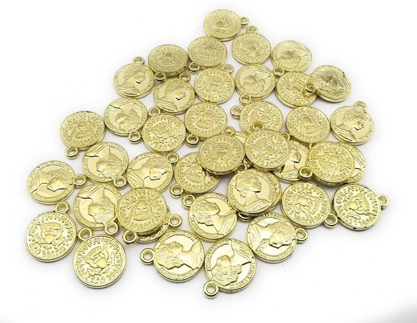 Satyam Kraft Metal DIY Coins for jewelry making,Craft coins,decoration ...