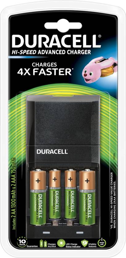 DURACELL 45 Minutes Charger, 1 Count Camera Battery Charger - DURACELL ...