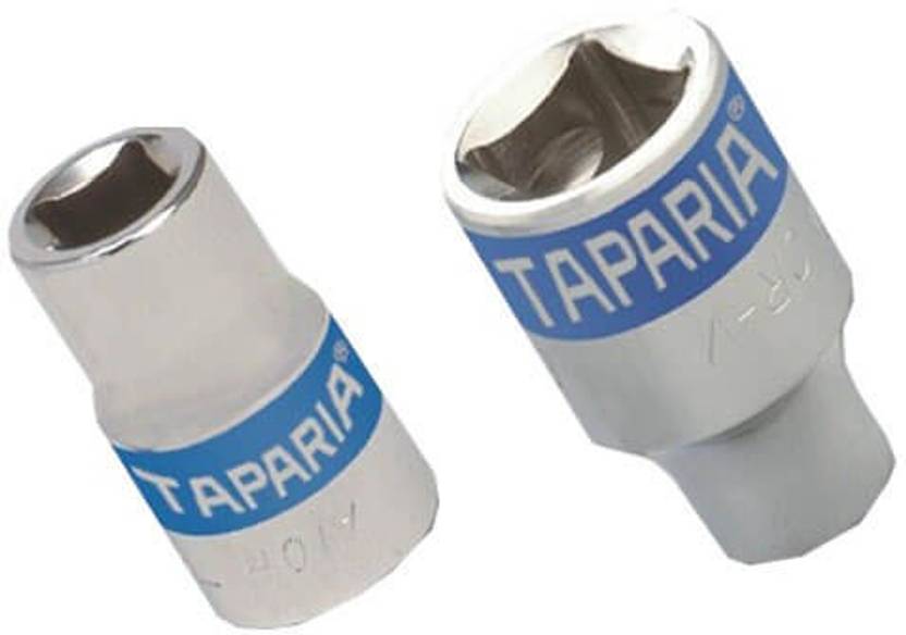 TAPARIA 1/2" sq dr 8mm and 9mm samll Socket Set Price in India - Buy ...