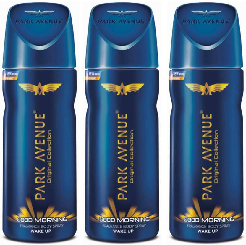 PARK AVENUE Good Morning Deodorant Combo Pack of 3 Deodorant Spray ...