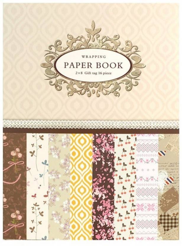 Paper Pep Eno Greeting Wrapping Paper Book 16 Sheets Design A Printed ...