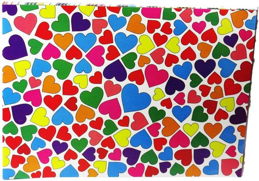 Flipkart.com | OZ STORE PRINTED PAPER UN RULLED A4 100 Craft paper ...