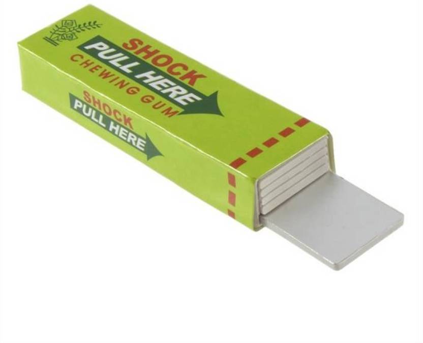 DELTOYHUT Chewing Gum Electric Shock Gag Joke Toy, (Pack of 1) Chewing ...