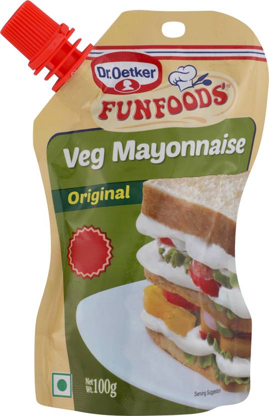 FUN FOODS Original Veg Mayonnaise 100 g Price in India - Buy FUN FOODS Original Veg Mayonnaise ...