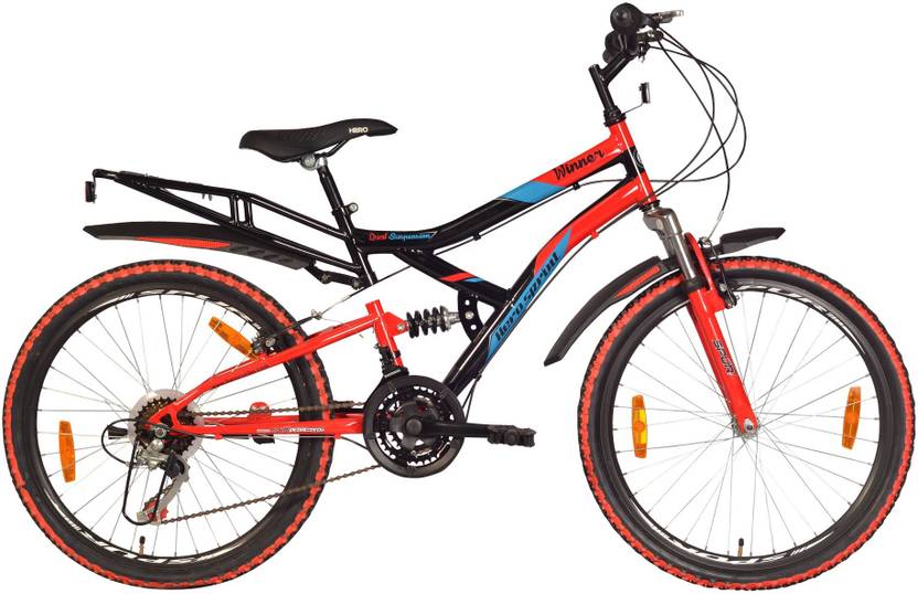 HERO Winner 24T 24 T Mountain Cycle Price in India - Buy HERO Winner ...