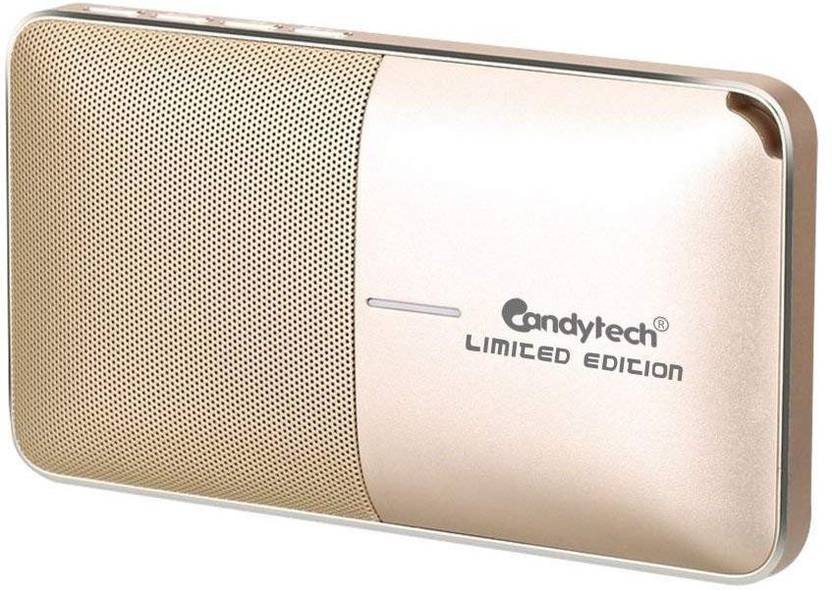 Buy Candytech Bluetooth Portable Speaker with 6000mAh Power Bank and ...