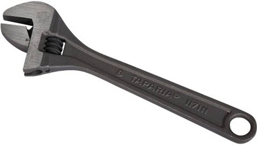 TAPARIA 1171N-8 ADJUSTABLE SCREW SPANNER Single Sided Open End Wrench ...
