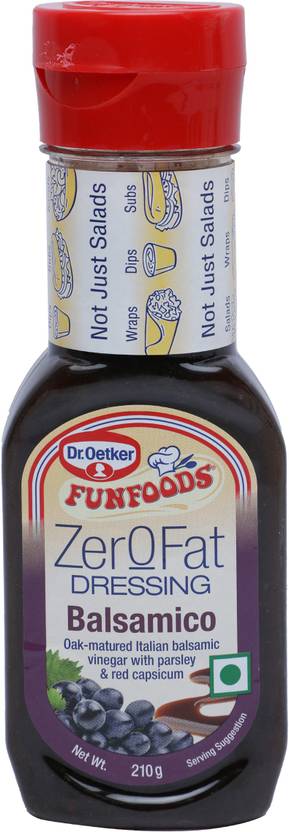 FUNFOODS by Dr. Oetker Zero Fat Balsamico Dressing Sauce Price in India ...