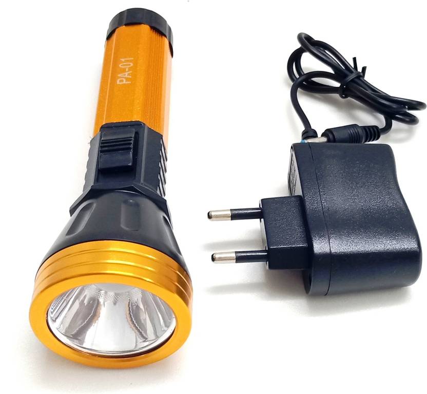 PLSUPREME Supreme 1 W LED PA-01 lithium rechargeable torch with 1400 ...