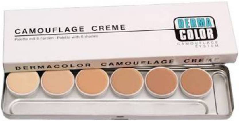 KRYOLAN DERMA COLOR CAMOUFLAGE PALETTE 6 COLOR DELHI -3 ( D4 , D4/1/2 ...