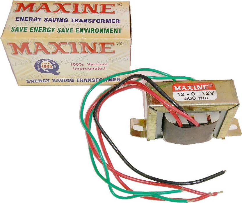 Maxine 12V STEP DOWN TRANSFORMER Power Supply Electronic Hobby Kit ...