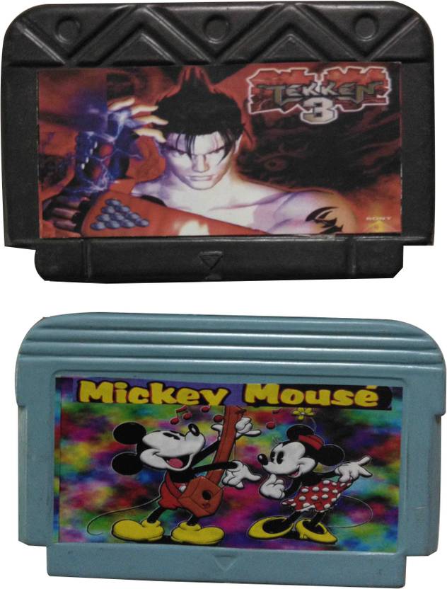 Ptcmart 8 Bit Tv Video Game Cassette Game Including Taken 3 And Mickey