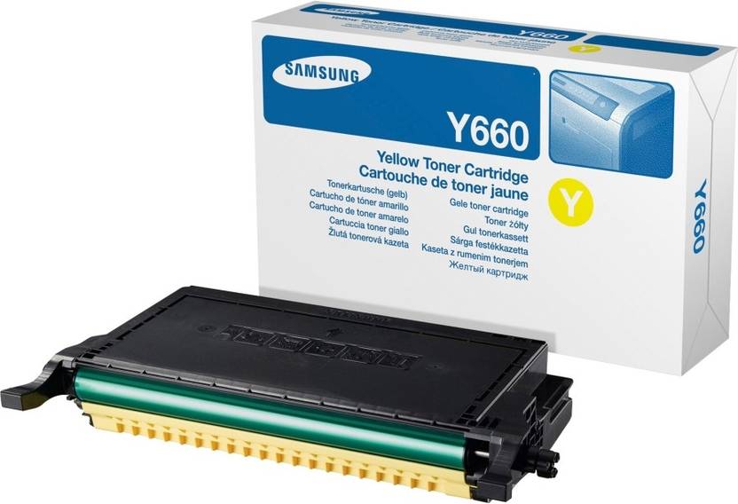 SAMSUNG TONER CARTRIDGE Yellow Ink Toner - SAMSUNG : Flipkart.com