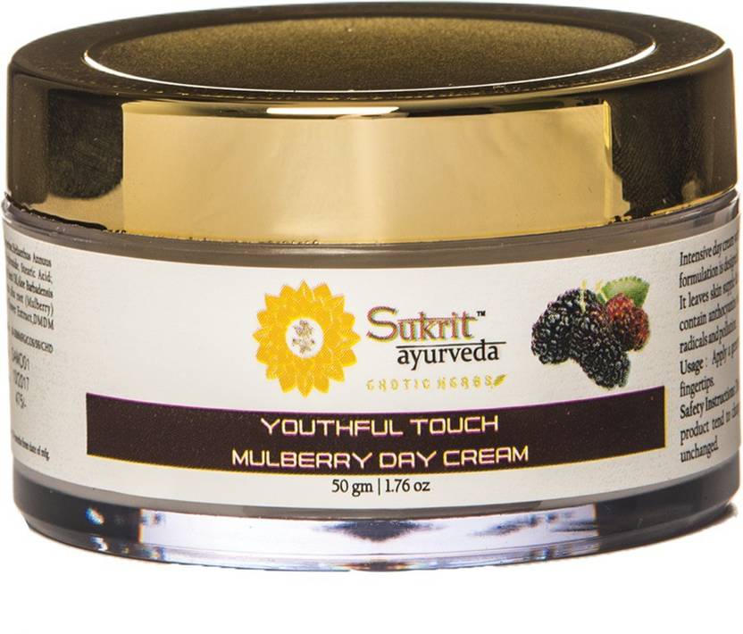 sukrit ayurveda Youthful Touch Mulberry Day Cream - Price in India, Buy ...