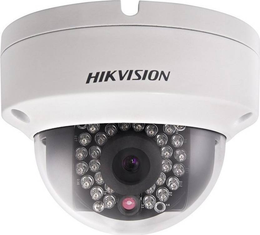 Hik Vision DS-2CD211PF-I (1.3MP) IP IR Dome Camera(White) Security ...