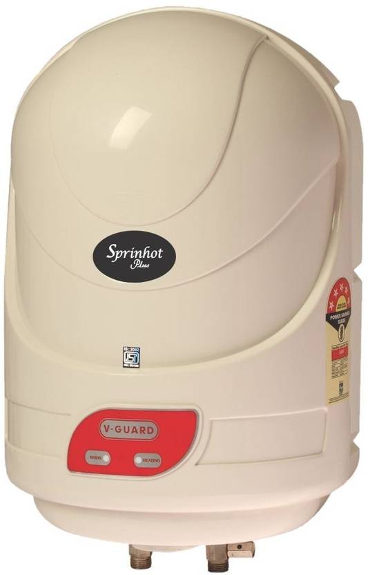 V-Guard 15 L Storage Water Geyser (Sprinhot Plus, Ivory) Price in India ...