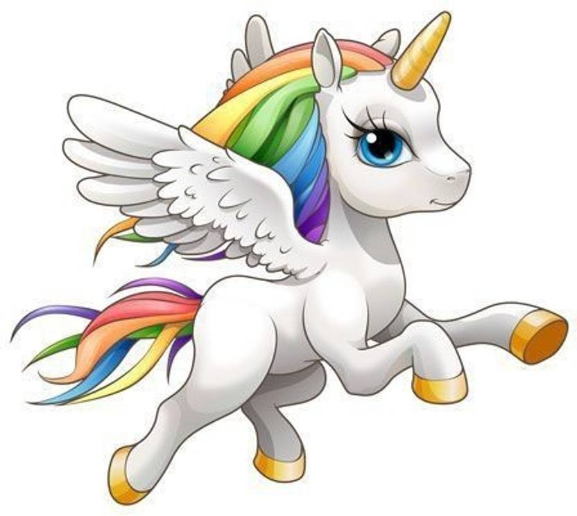 Theme My Party Cut Out For Birthday/Themes (Unicorn) Paper Cut-outs ...