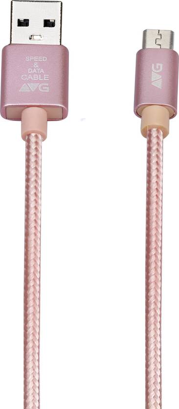 AVG CA 205 PINK 2 m Micro USB Cable - AVG : Flipkart.com